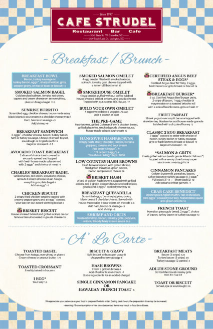 Food – Cafe Strudel