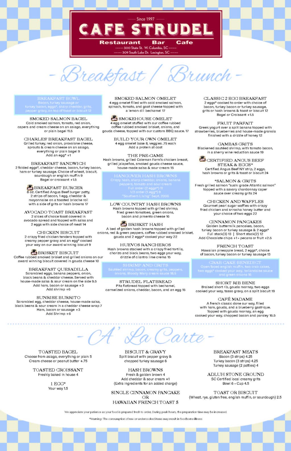 Food – Cafe Strudel