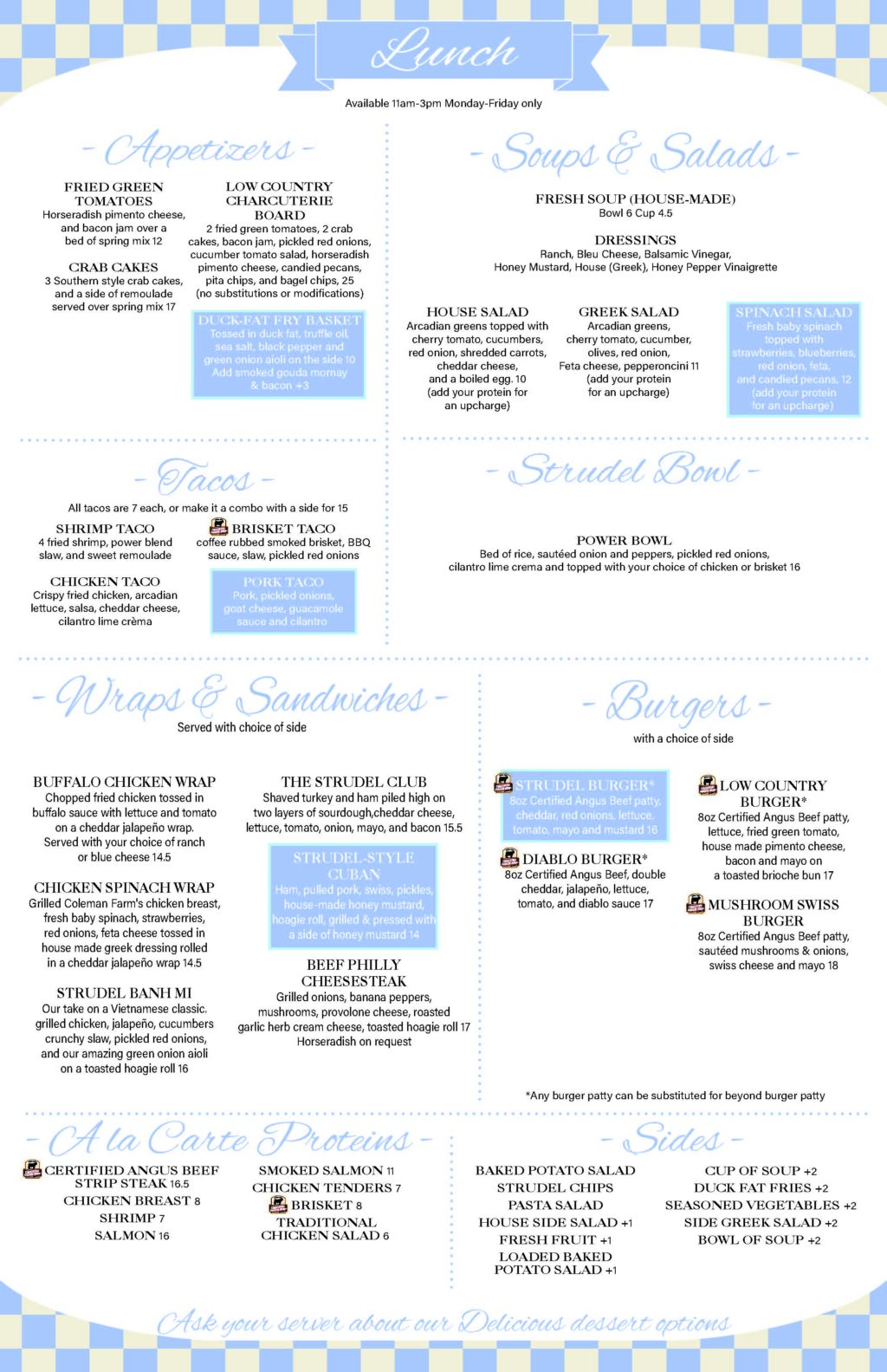 Food – Cafe Strudel